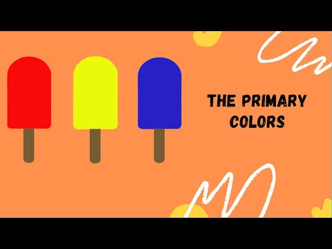 Learn The Three Primary Colors For Kids - YouTube