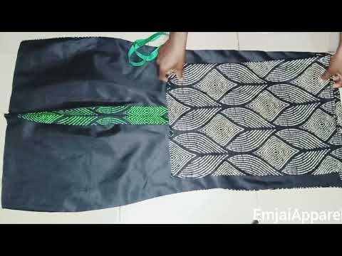 How to make a pleated slit/back vent on a pencil skirt/gown.. BEGINNER FRIENDLY