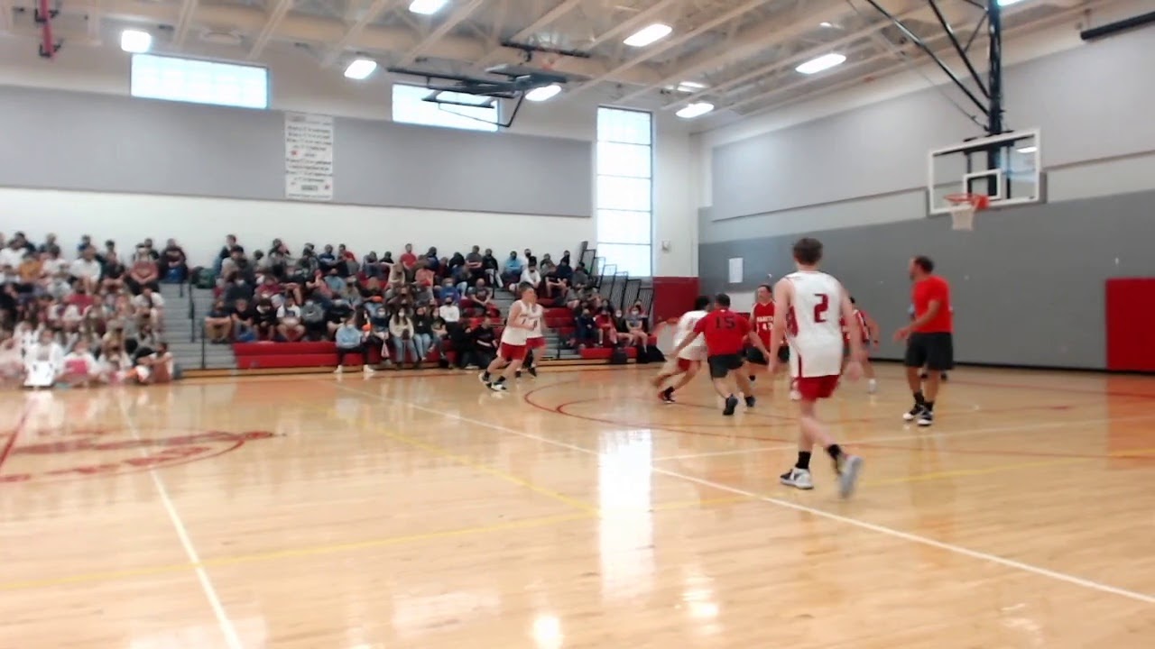 Erik Ramstad Students vs. Staff Basketball Game - YouTube