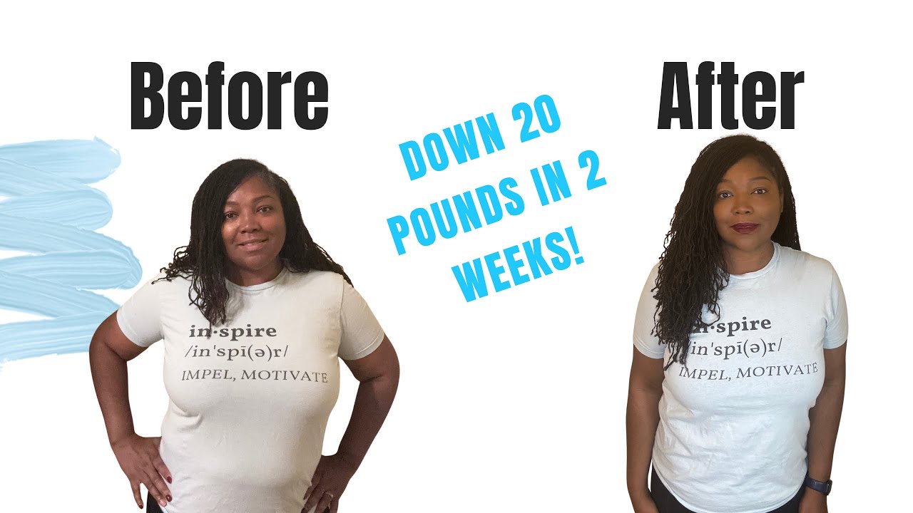 How I Lost 20 Pounds in Less Than Two Weeks! #fastingforweightloss # ...