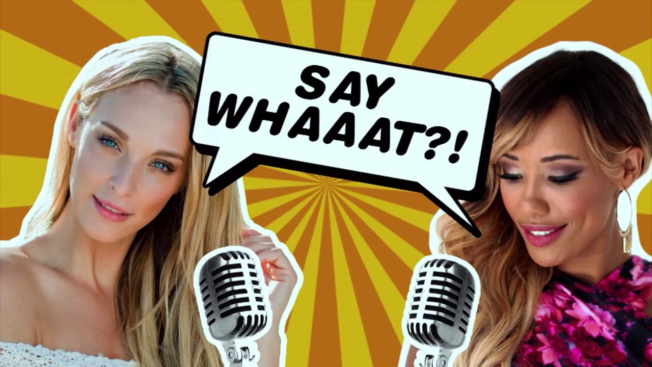 Jade Hubner and Leigh-Anne Play “Say Whaaaaat” - YouTube