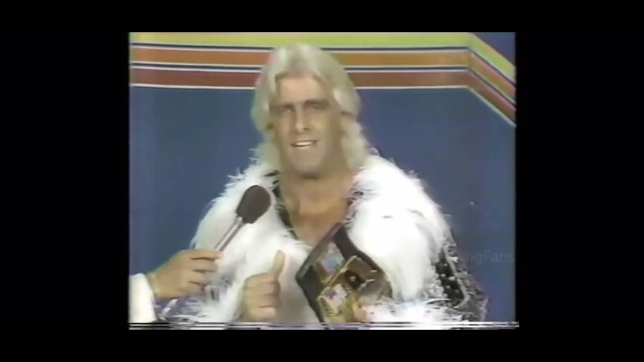 NWA World Heavyweight Champion 'Nature Boy' Ric Flair on World Wide ...