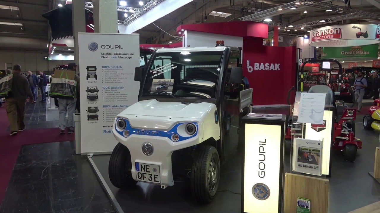 The 2020 GOUPIL G2 mini truck - YouTube