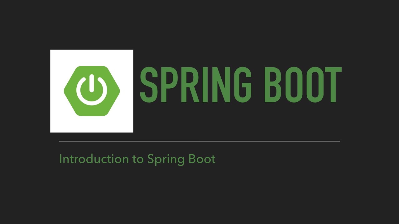 Introduction to Spring Boot #TechstackIO #SpringBoot - YouTube