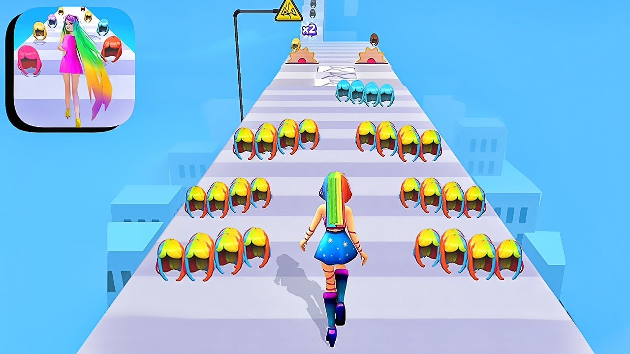 Hair Challenge Gameplay | All Levels 128-129 - YouTube