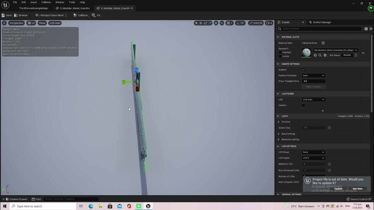 How to Enable Collision to Static Meshes in unreal engine 5 (Don't walk through objects) - YouTube