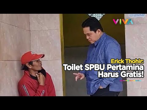 Toilet SPBU Pertamina Dibisniskan, Ini Kata Erick Thohir