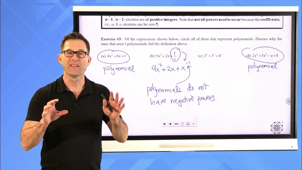 N-Gen Math Algebra I.Unit 7.Lesson 1.Introduction to Polynomials - YouTube