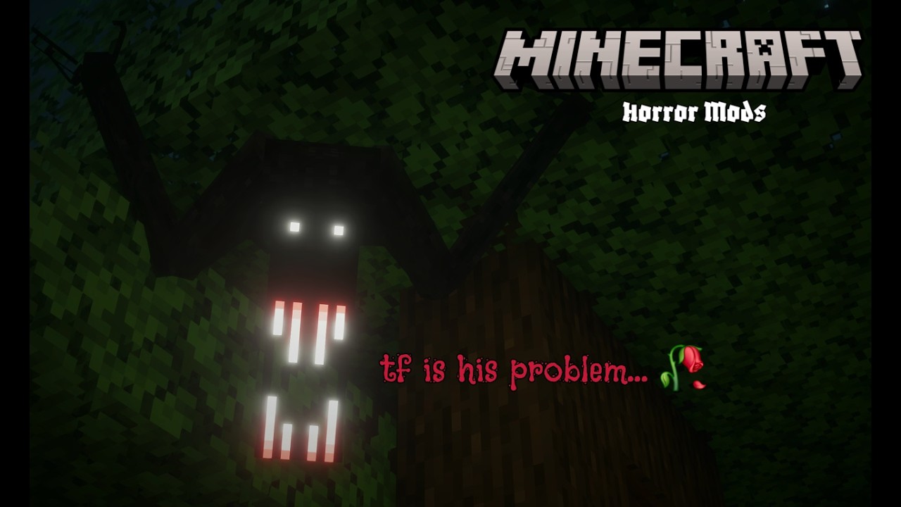 THIS IS SO SCARY || Minecraft Horror Mods - YouTube