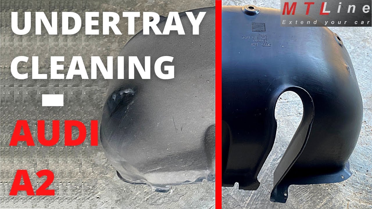 Audi A2 – cleaning the plastic undertray – EP10 – project youngtimer ...