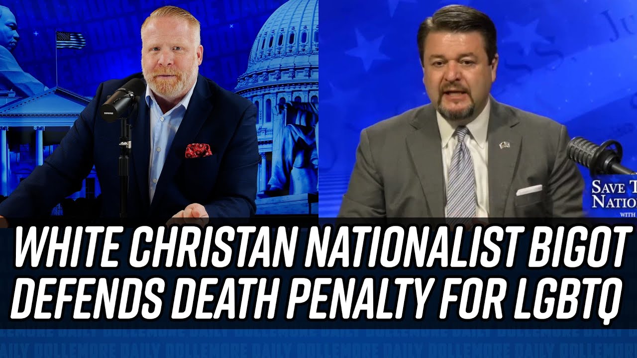 Violent Christian-Bigot Rants About Death for LGBTQ Under the Law ...