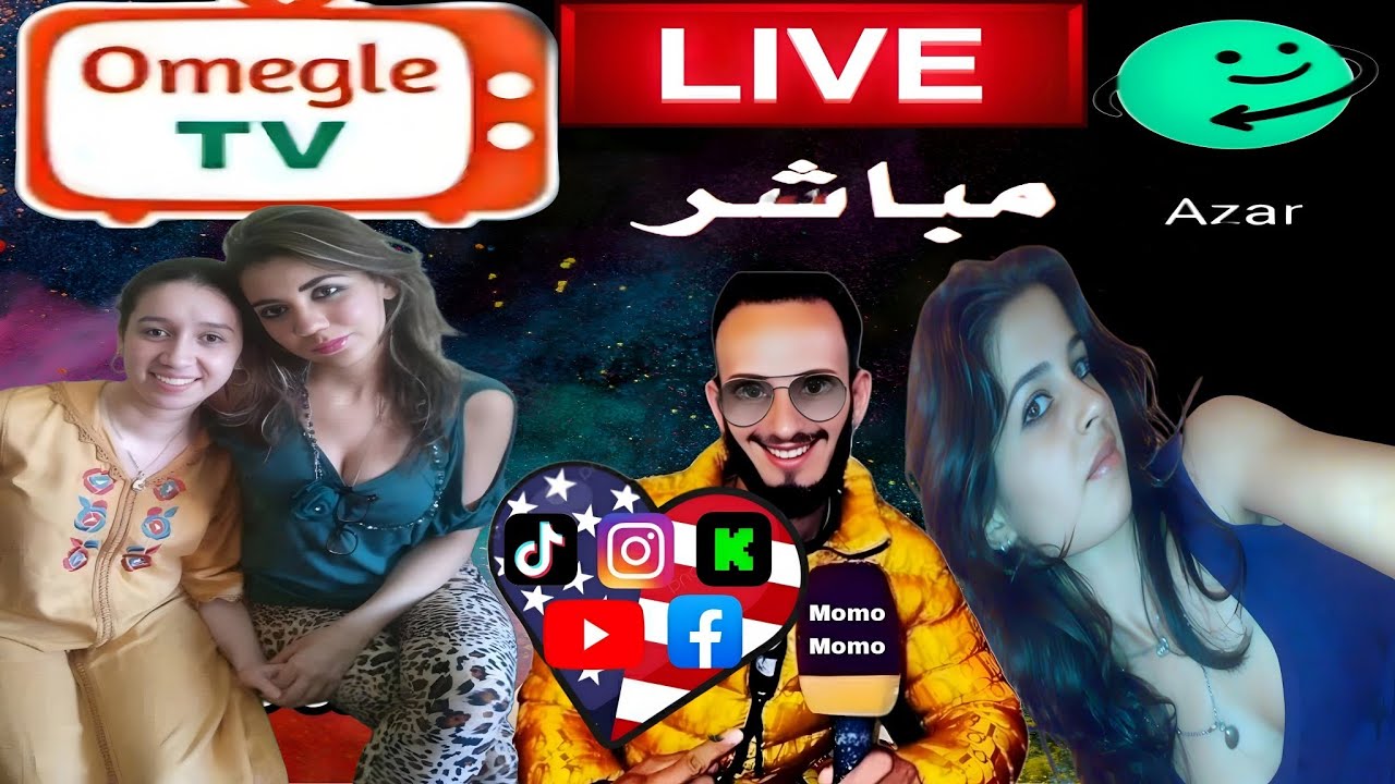 LIVE azar 🤣 مع البنات - YouTube