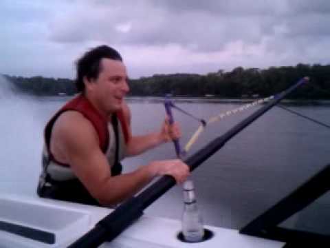 Jeff Derrick barefooting 1 - YouTube