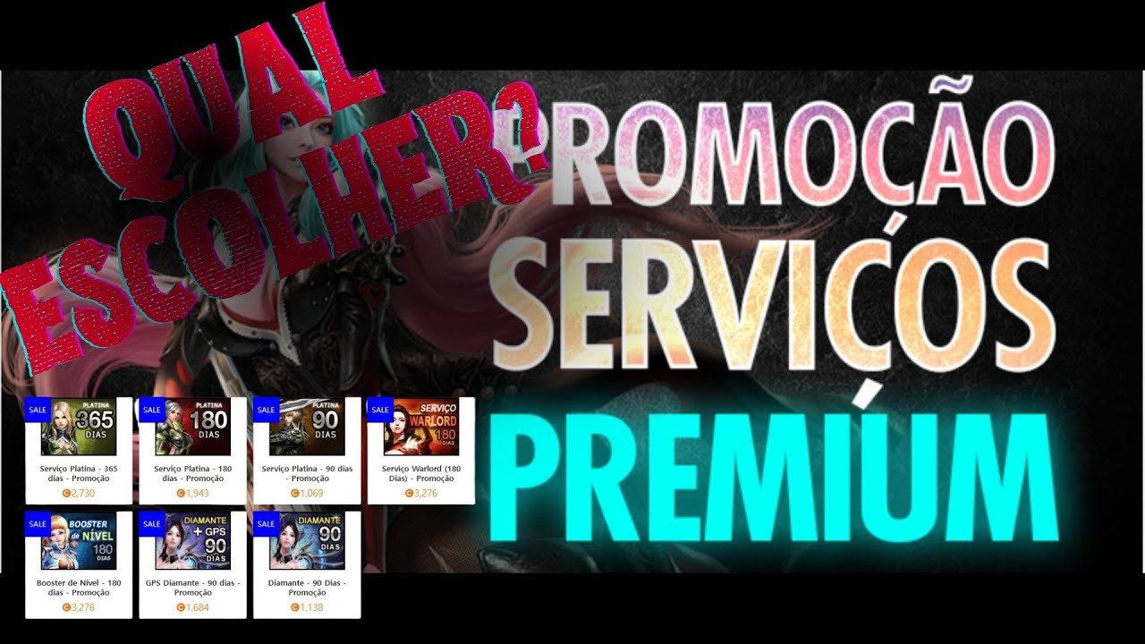 [CABAL ONLINE] - SERVIÇOS PREMIUM - QUAL ESCOLHER ? - YouTube