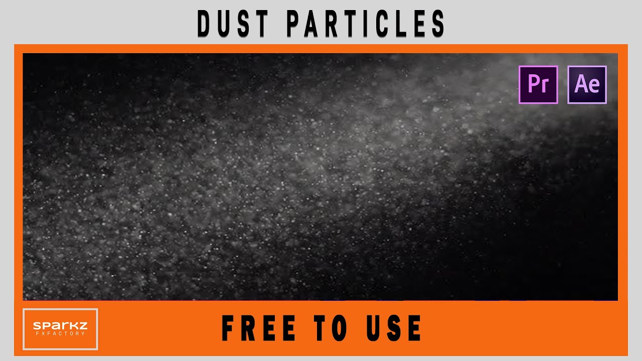 Dust Particles | Premier Pro | After Effects | Overlay - YouTube