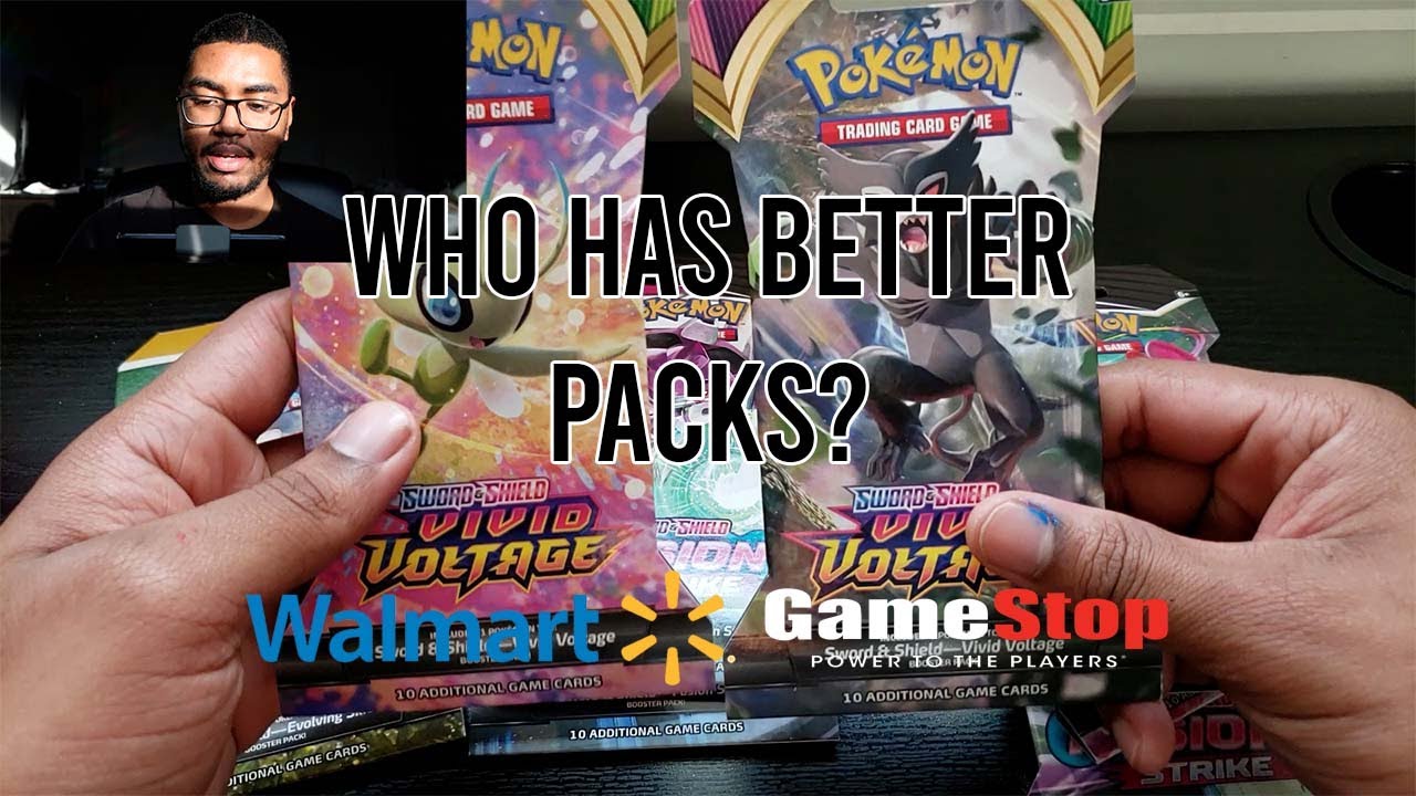 Whose Has Better Packs! WALMART VS GAMESTOP! | Crazy PULLS ...
