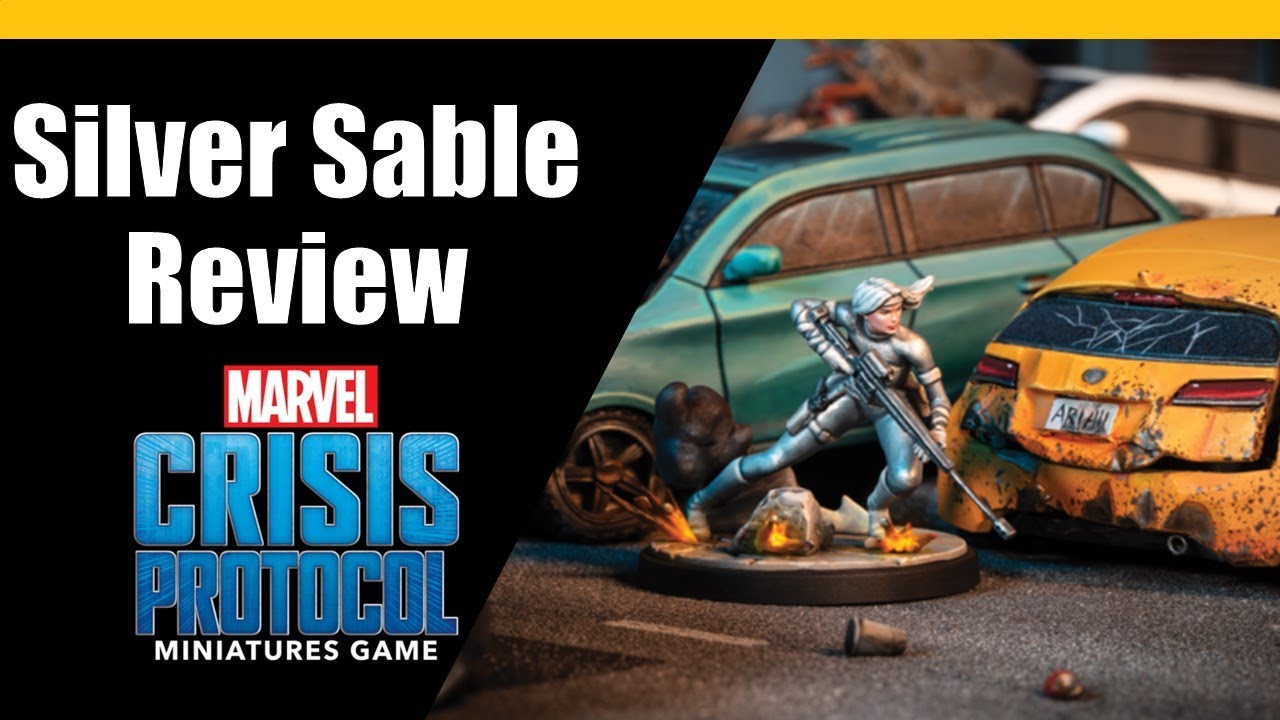 Silver Sable Review for Marvel Crisis Protocol - YouTube