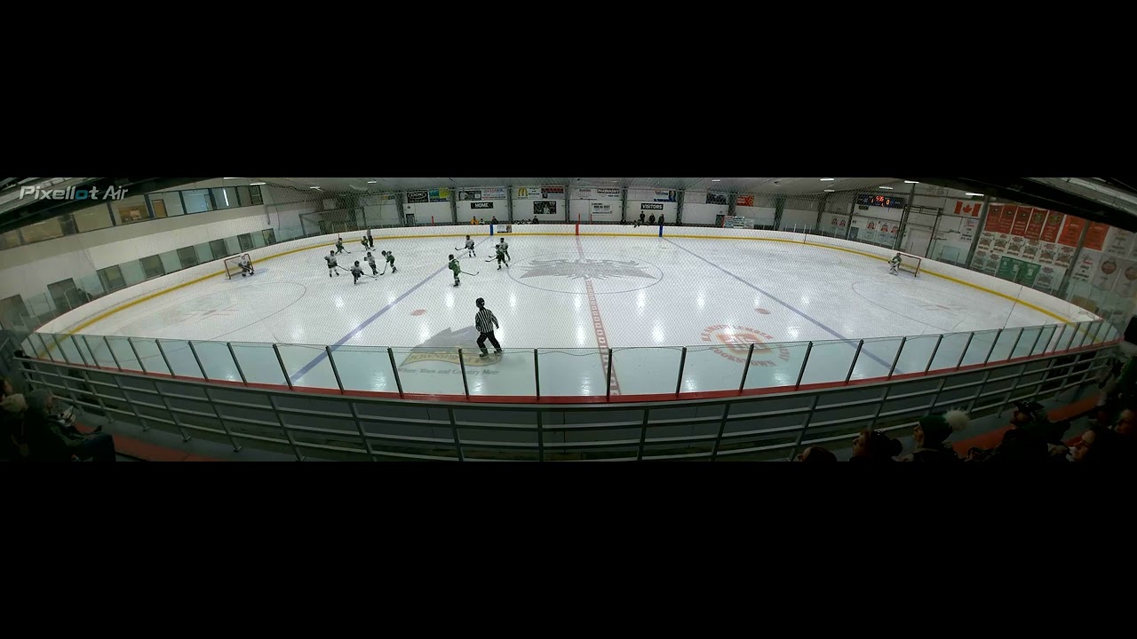 Parry Sound Shamrocks U11 ATR vs South Bruce panorama - YouTube