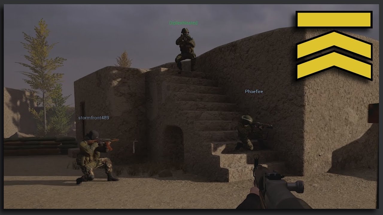 1-Life Mortar Defense - Tactical Multiplayer Realism Squad Gameplay ...