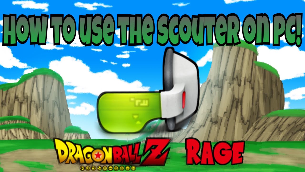 Dragon Ball Z Rage; How to use the scouter on PC! - YouTube