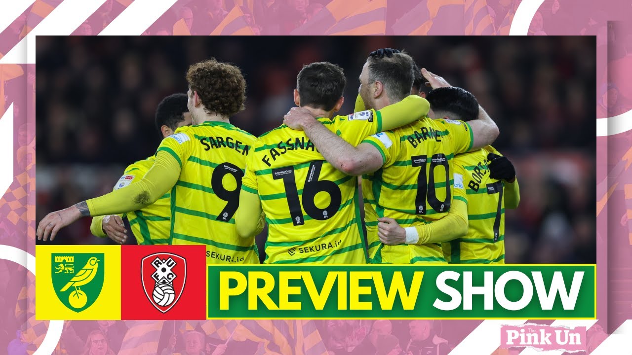 Pink Un Preview Show: Norwich City vs Rotherham United - YouTube