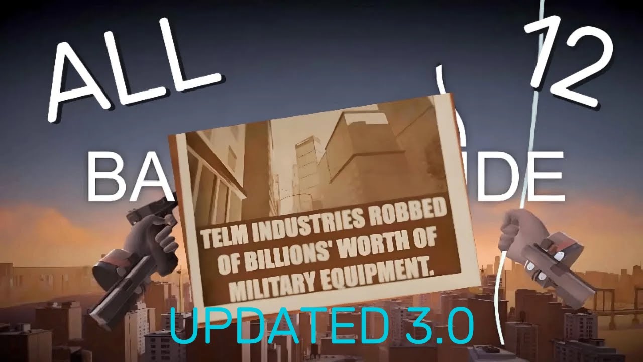 The location of all the newspapers in Battle Glide 3.0 - YouTube