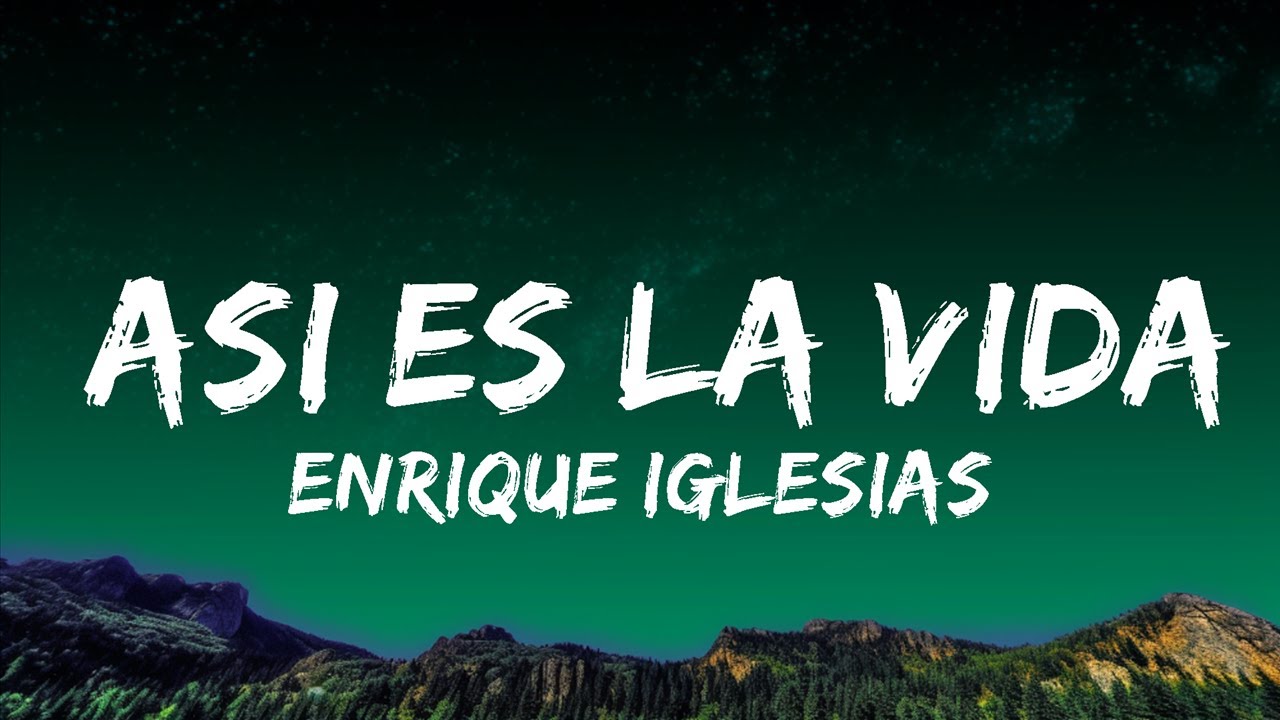 Enrique Iglesias, Maria Becerra - ASI ES LA VIDA | Md Songs - YouTube