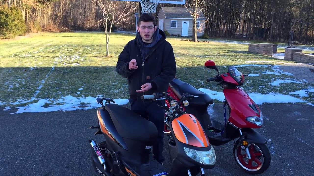 70cc Vento vs 50cc Vento - YouTube