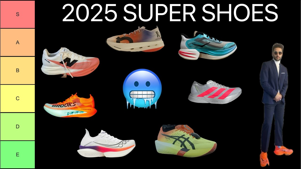 BEST SUPER SHOES of 2025 - Tier List - YouTube