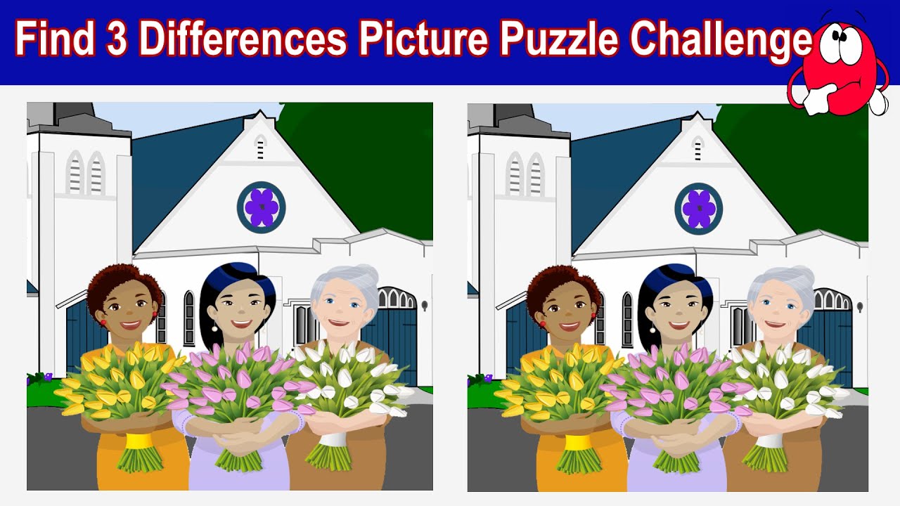 Find 3 Differences Picture Puzzle No18 - YouTube