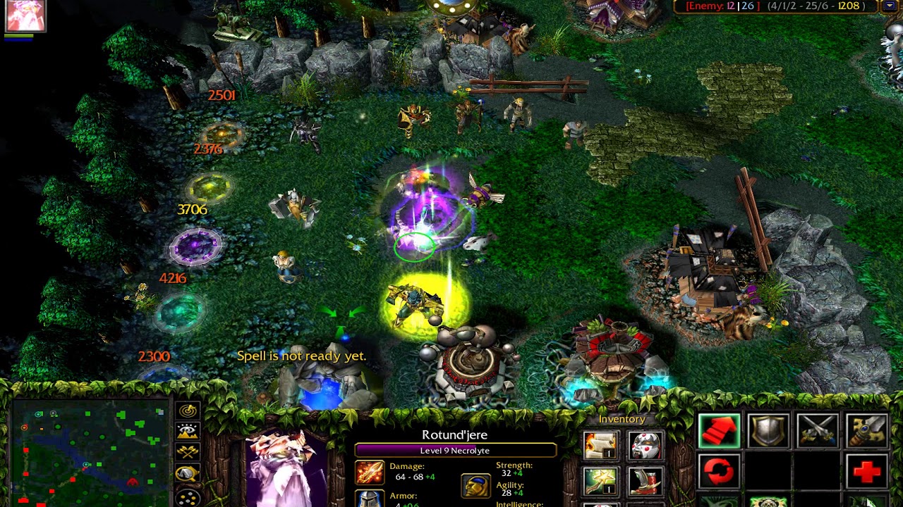 Warcraft frozen throne dota