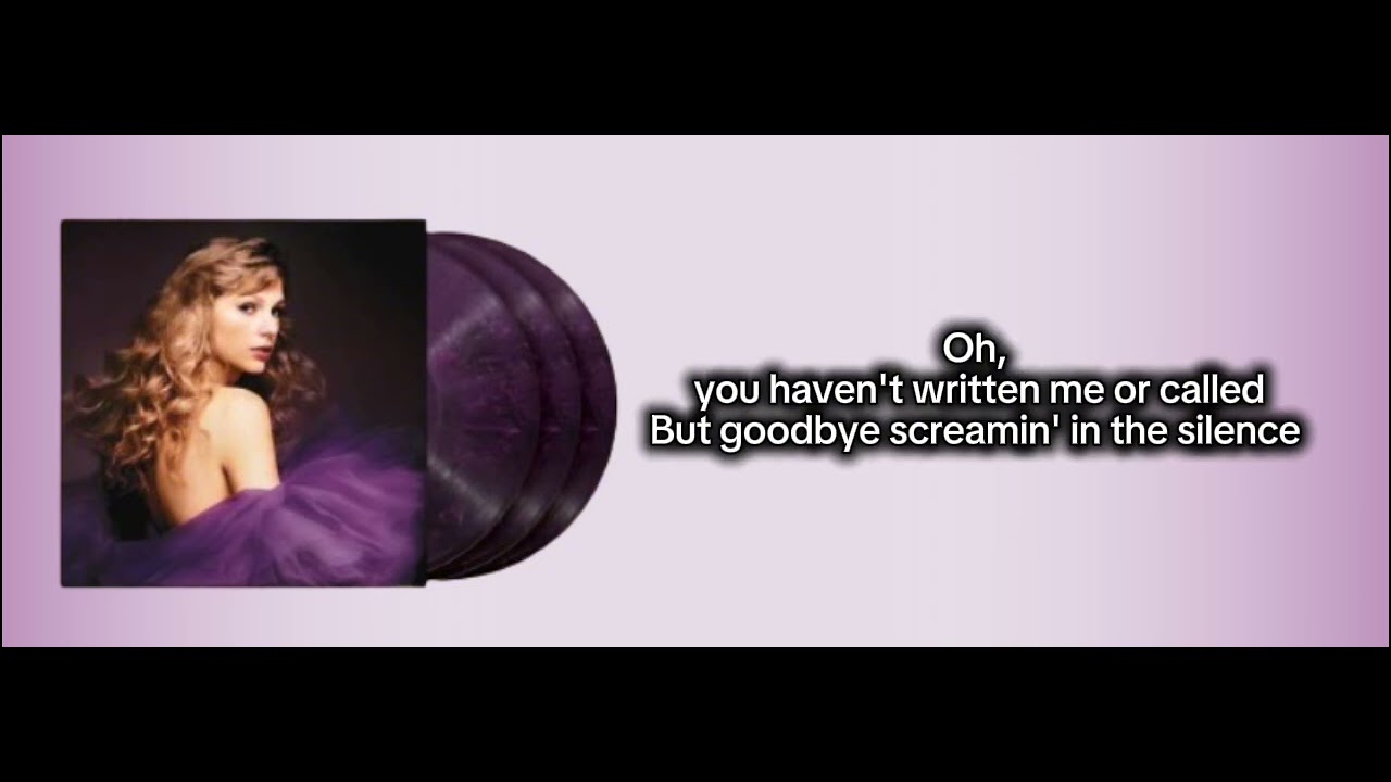 foolish one lyrics by Taylor swift - YouTube