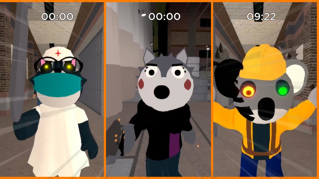 PIGGY BOOK 2 BUT ITS 100 PLAYERS CHAPTER 6 PART 1 NEW JUMPSCARES! - YouTube