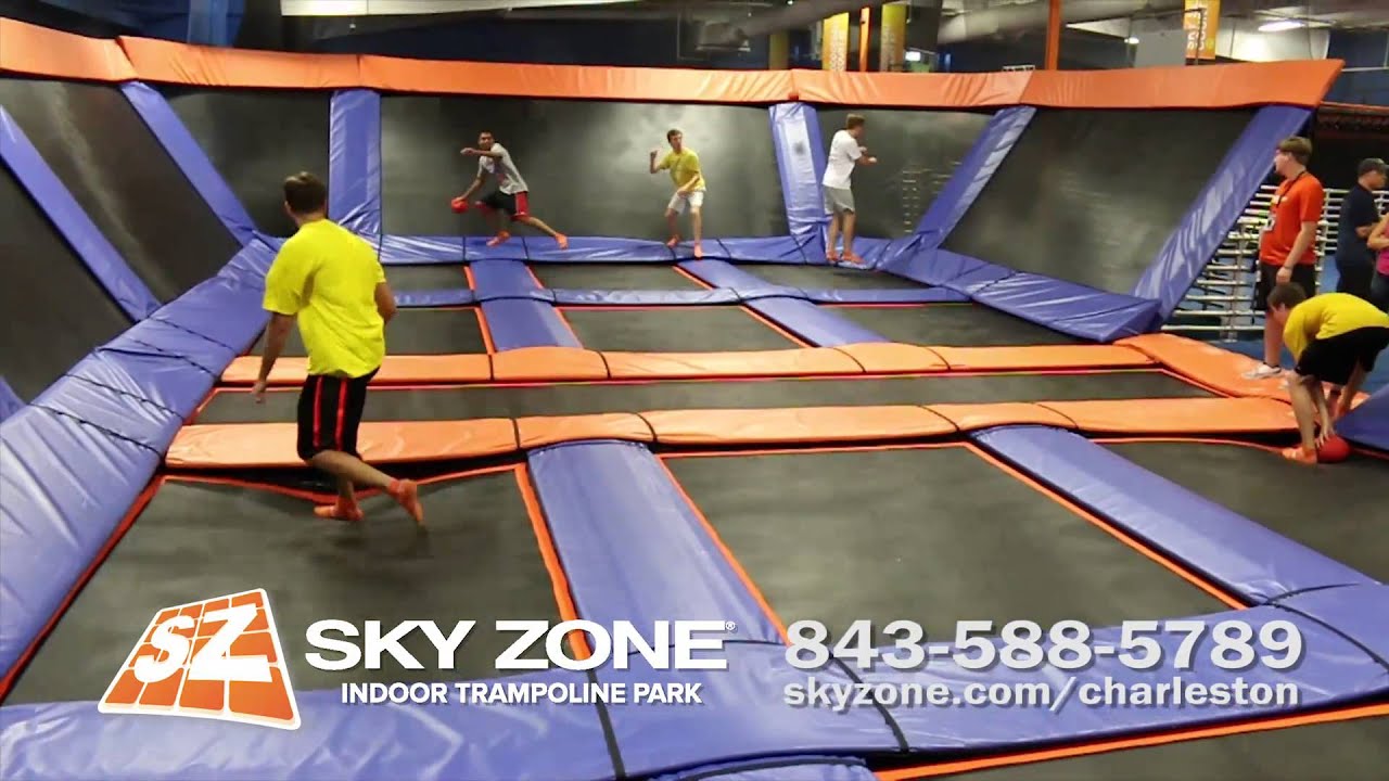 DODGEBALL at Sky Zone Charleston - YouTube