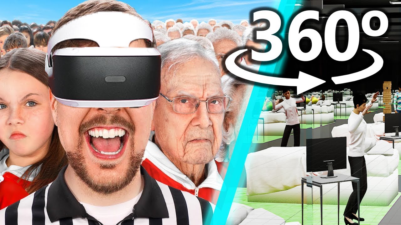 360° POV! - Mr.Beast's "Ages 1-100 Fight for $500K" in VR / 4K - YouTube