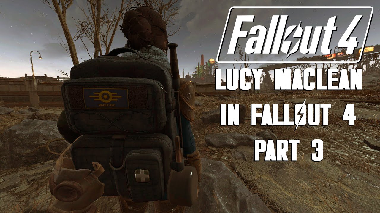 Lucy MacLean in Fallout 4 - The Road to Lexington - Part 3 - YouTube