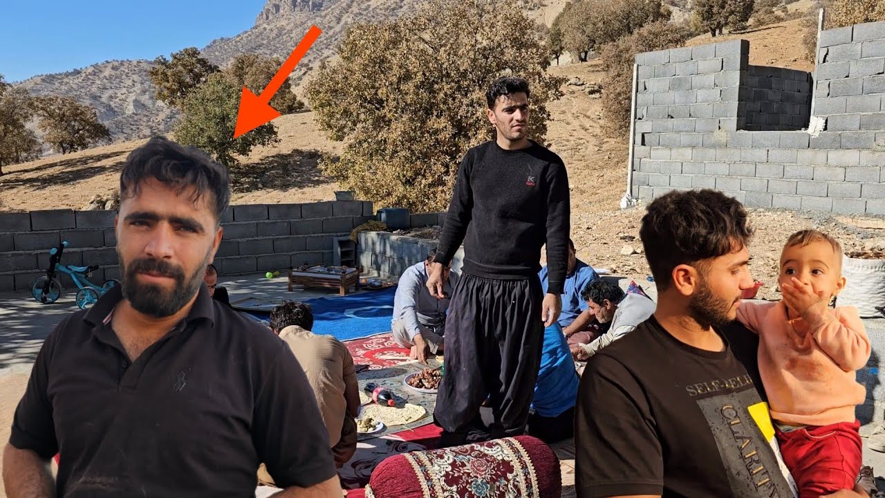 Khosrow, Mojtabi and the whole nomadic family meet Saifullah and Arad ...