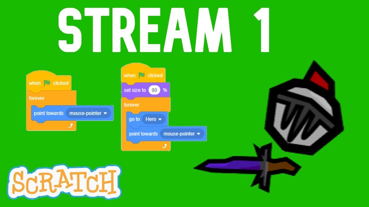 Coding on Scratch Live! (Stream 1) - YouTube