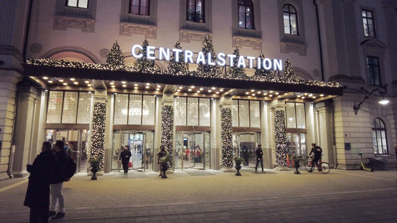 Stockholm Central Station Walking Tour - YouTube