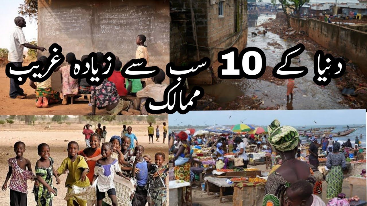 Poorest countries in the world | Top 10 list | 2020 - YouTube