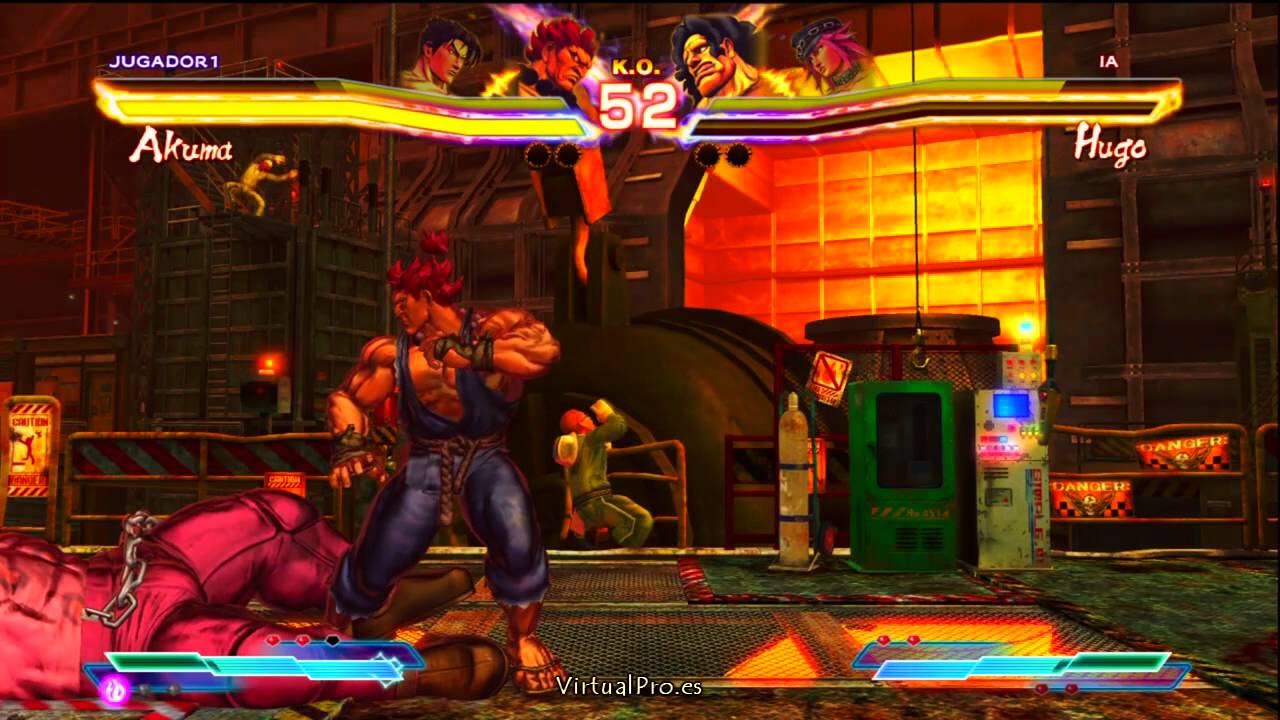 Street Fighter X Tekken (Akuma,Jin VS Poison,Hugo) - YouTube