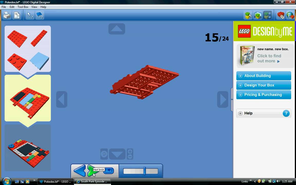 how to make a pokedex with legos - YouTube