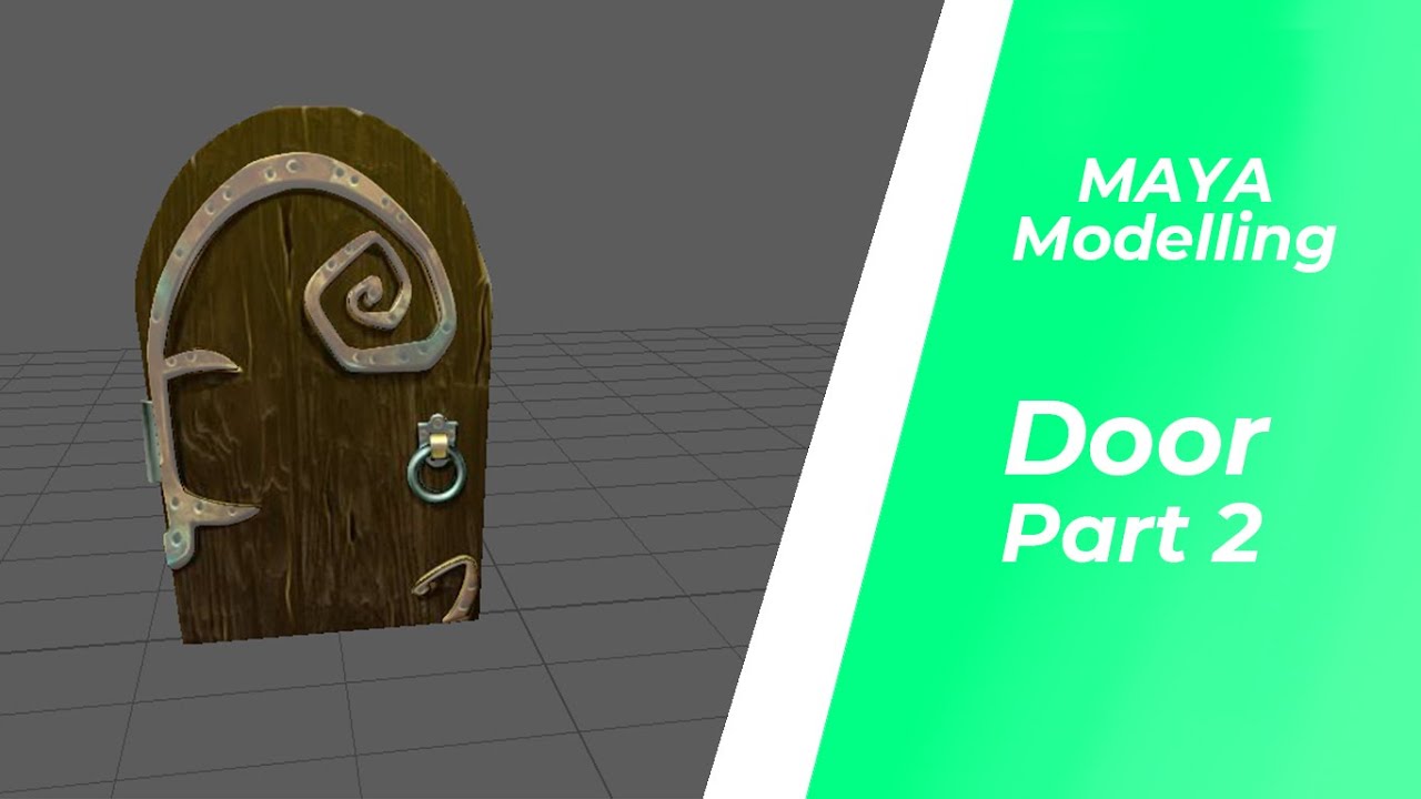 Door Modelling Part 2 | Magic Door | MAYA 2018 - YouTube