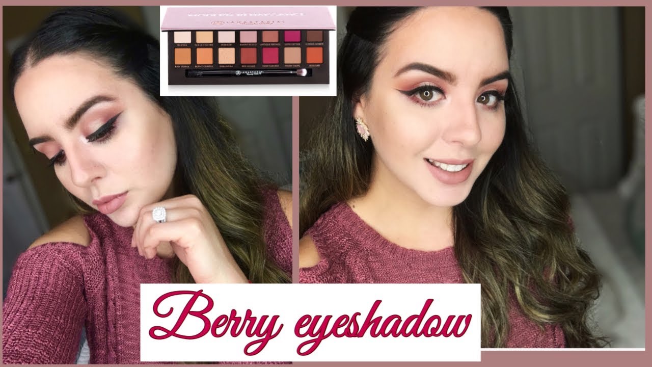 Berry eyeshadow look/ modern renaissance/ español - YouTube