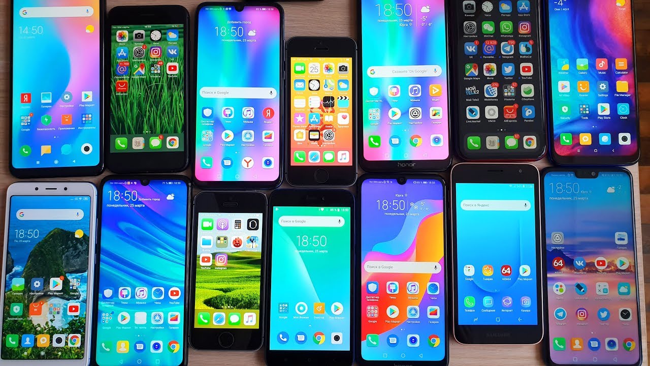 ВСЕ МОИ ТЕЛЕФОНЫ! МАРТ 2019 - YouTube