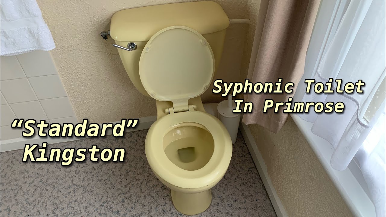 RARE “Standard” Kingston Primrose Toilet - YouTube