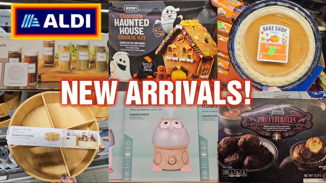 🛒ALDI NEW ARRIVALS this WEEK for OCTOBER 2024! LIMITED SUPPLY! ️ (10/17 ...
