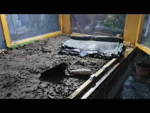 Cama caliente para invernadero