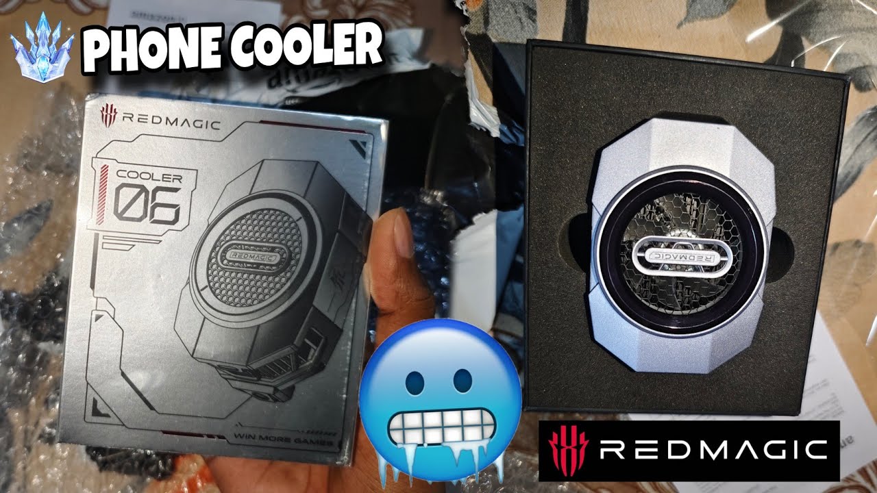 Most Expensive Phone Cooler 🧊 for gaming || Red magic vc cooler 6 - YouTube