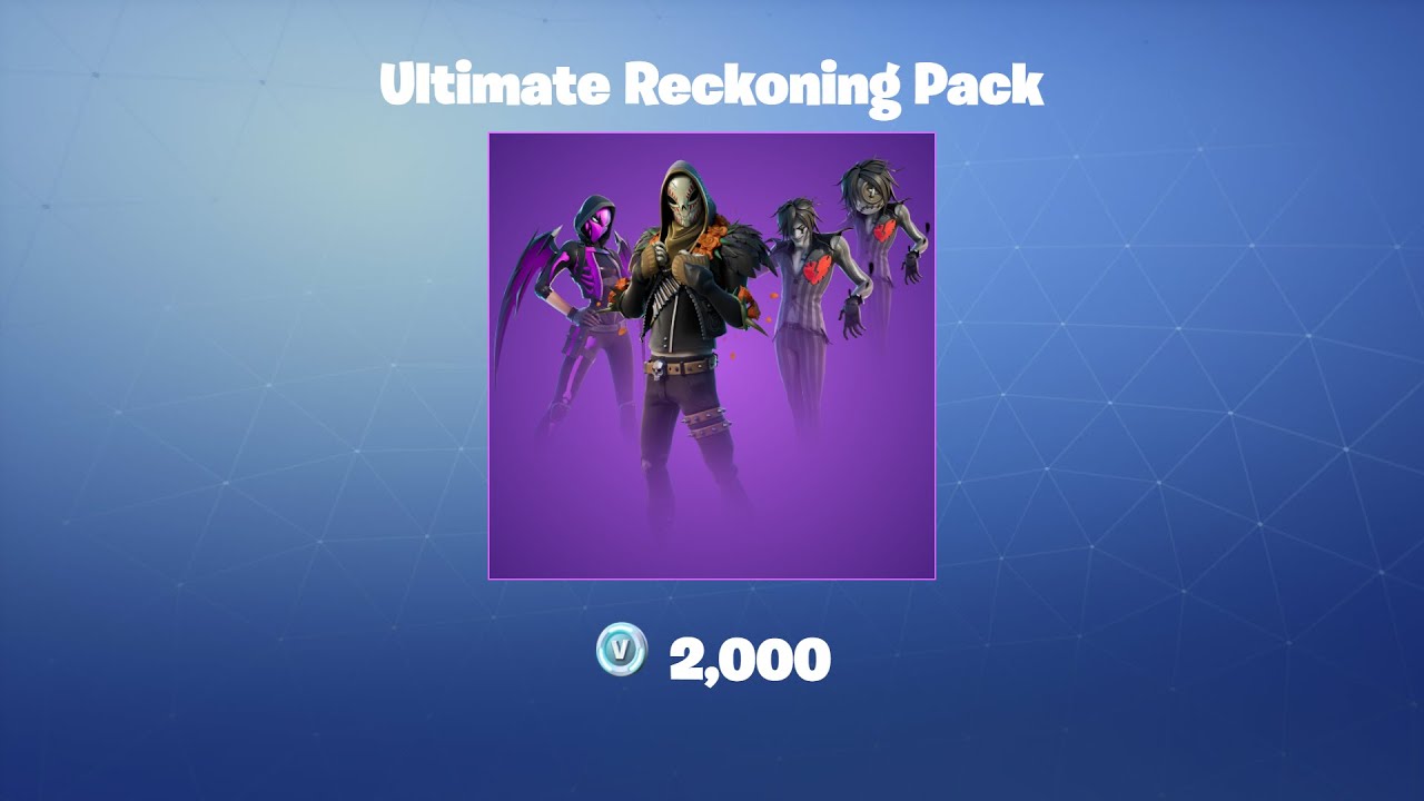 Ultimate Reckoning Pack | Fortnite Pack/Bundle - YouTube
